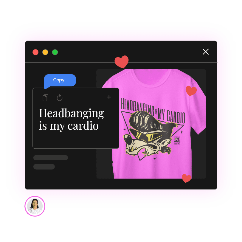 AI Quote Generator for Merch | Make Original Sayings Online